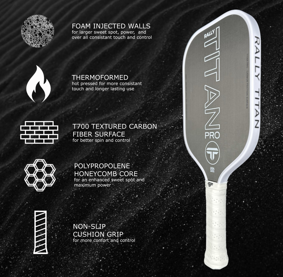 Rally Titan Pickleball Paddles